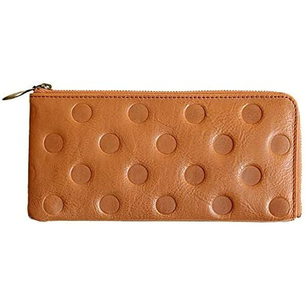 商品説明★ ドット型押しの長財布。★ スマートなので鞄に入れやすく、かさばらない薄さです。★ 本体素材には、控えめな経年変化と軽さが魅力の「姫路レザー」を使用。★ 使い勝手の良さが特長です。★ ファスナー開閉式。★ 外ファスナーポケット・内...