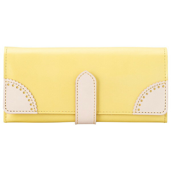 商品説明★ ポップなカラー革に落ち着いたヌメ革のコンビネーションで上品な仕上がりの長財布です。ベロ留め2段階ホック開閉式。札入×2室、ファスナー式小銭入×1室、カード入×8室、ポケット×4室。スペック* サイズ：9×19×3cm* 重量：約...