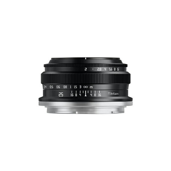 商品説明★ 銘匠光学(めいしょうこうがく)TTArtisan(ティーティーアーティザン)25mm f/2 Cは、APS-Cセンサー対応の準広角単焦点レンズです。★ 自由に持ち運べるコンパクトサイズと開放F2の性能を両立し、背景をなめらかにぼ...