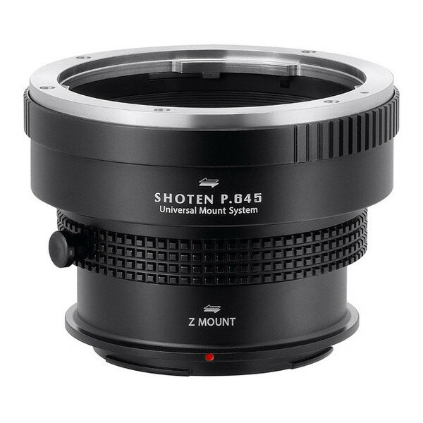 商品説明★ SHOTEN(ショウテン)UMSシリーズ「P645-NZ-U」は、ペンタックス645マウントレンズをニコンZマウントのカメラで使用するためのマウントアダプターです。★ 本体を2分割構造とした新しい発想UMSマウントアダプターは、...