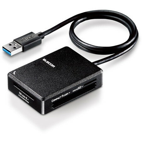 商品説明★ 高速化と自動ファイル仕分け機能を有するソフト(Quick File Dealer)に対応したUSB3.0カードリーダーです。★ アダプターを使用せずに52種類の多彩なメディアを読み書きでき、アダプターを使用することでさらに6種類...