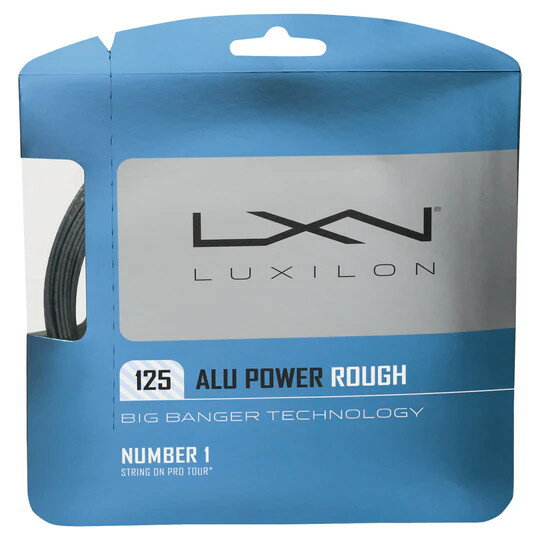 商品説明★ パワー抜群のALU POWER に凹凸をつけることで、ナチュラルなスピン性能とソフトフィーリングを向上したモデル。ロジャー・フェデラーなどが使用。スペック* 長さ：12.2m* ゲージ：1.25mm* タイプ：ポリ・エーテル・エ...