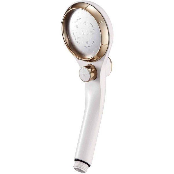 商品説明★ 手元のボタンで水流調節&ストップが可能なシャワーヘッドやさしい水流からパワフルまで調節ができるので、ご家族やその日の気分に応じてお好みの流量で浴びる事ができる！洗髪やヘッドマッサージにはパワフルに、敏感肌やお顔や赤ちゃんには優し...