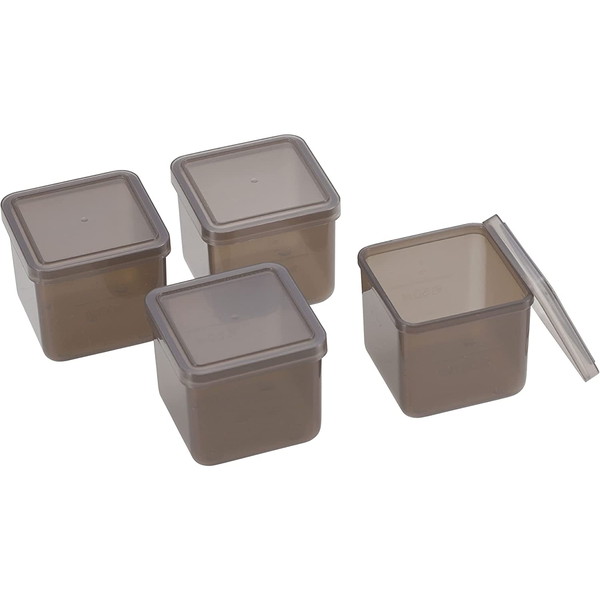 スペック* 製品サイズ(約)：55×55×50mm* 容量(約)：100ml* 材質（品質）：ポリプロピレン（耐熱温度＝120度・耐冷温度＝-20度）* 原産国：日本