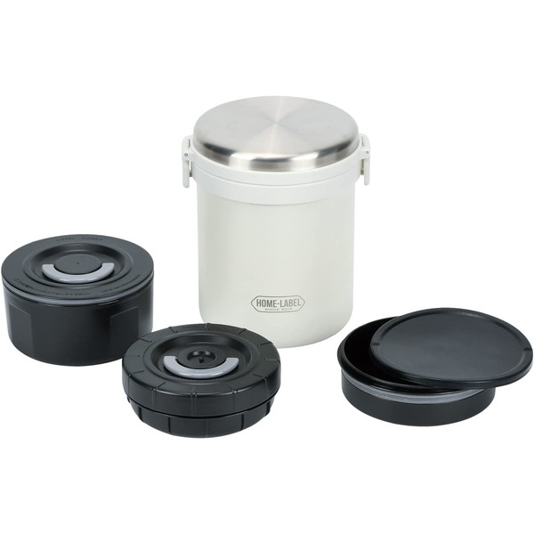 スペック* 製品サイズ：150mm×135mm×170mm* 重さ：942* 材質：内びん:ステンレス鋼、本体:ステンレス鋼(ポリエステル粉体塗装)、外ふた:ステンレス鋼 本体・外ふたリング:ポリプロピレン(耐熱温度100度、耐冷温度-20...