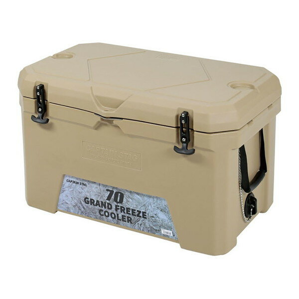 スペック* 製品サイズ(約/mm)：770×490×460* 重量(約/g)：15700* 品質表示(材質/その他)：本体・フタ:高密度ポリエチレン、ハンドル:アルミニウム、水抜き栓:ポリプロピレン・シリコーンゴム、ラバーラッチ:合成ゴム、...