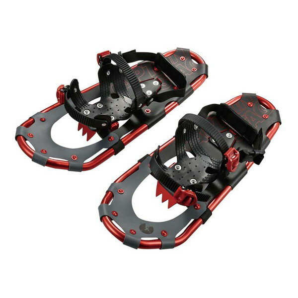 スペック* 製品サイズ(約/mm)：210×長さ565* 重量(約/g)：1560(ペア)* 品質表示(材質/その他)：ベース:ポリエチレン、フレーム・リベット・クランポン:アルミニウム、バックル:スチロール、プラバックル:ナイロン樹脂、ラ...