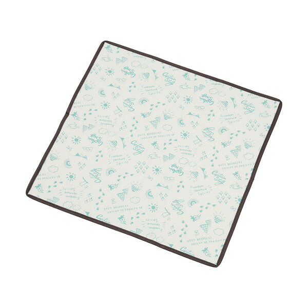 スペック* 製品サイズ(約/mm)：500×500* 重量(約/g)：40* 品質表示(材質/その他)：本体表地:OPPフィルム、本体内面:PE発泡ウレタンアルミ蒸着、断熱材:ポリエチレン* 原産国：中国