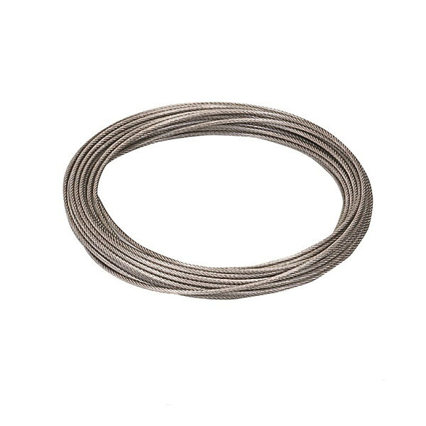 商品説明★ 25m用★ ビニール被覆仕上スペック* 被膜外径6mm(ワイヤー4mm)* 重量：2.04kg* 材質：ワイヤー:ステンレス、被膜:ビニール* 25m用* 日本製