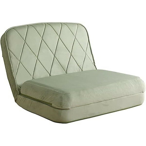 商品説明★ コンパクトながら、ソファ・カウチ・ベッドの3wayでお使いいただけます。★ 落ち着いたくすみカラーと背もたれのダイヤモンドキルトが上品な大人かわいい雰囲気を演出してくれます。★ 14段階のリクライニングでお好みの角度に調整が可能...