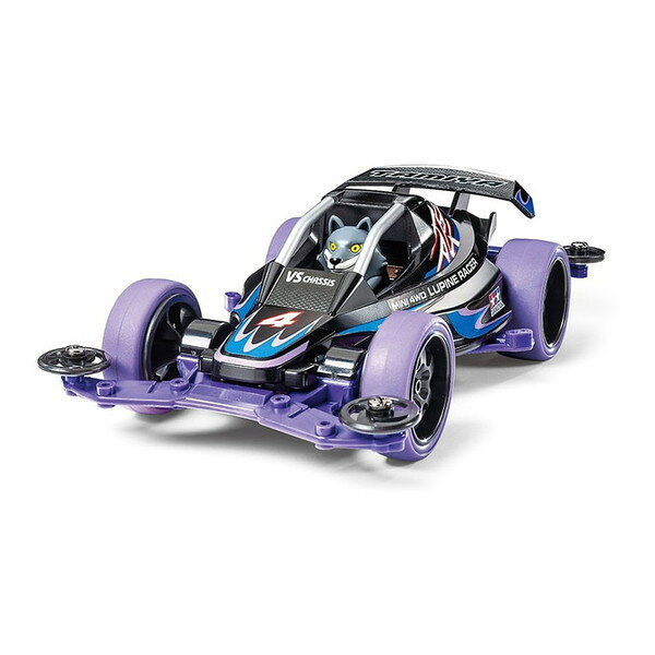 商品説明★ ヒールなムードのオオカミドライバーが注目高性能な走りでレースも楽しい四輪駆動レーサーのプラスチックモデル組み立てキットです。ミニ四駆オオカミは、ちょっとヒールなムードのオオカミドライバーが乗ったミニ四駆。シングルシーターバギーを...