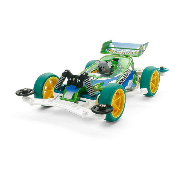 商品説明★ いやし系コアラがアグレッシブマシンでレースに参戦シャフトドライブ四輪駆動を採用した高性能レーサーのプラスチックモデル組み立てキットです。ミニ四駆コアラは、オープントップ仕様のボディに組み立て塗装済みのコアラドライバーが乗ったマシ...