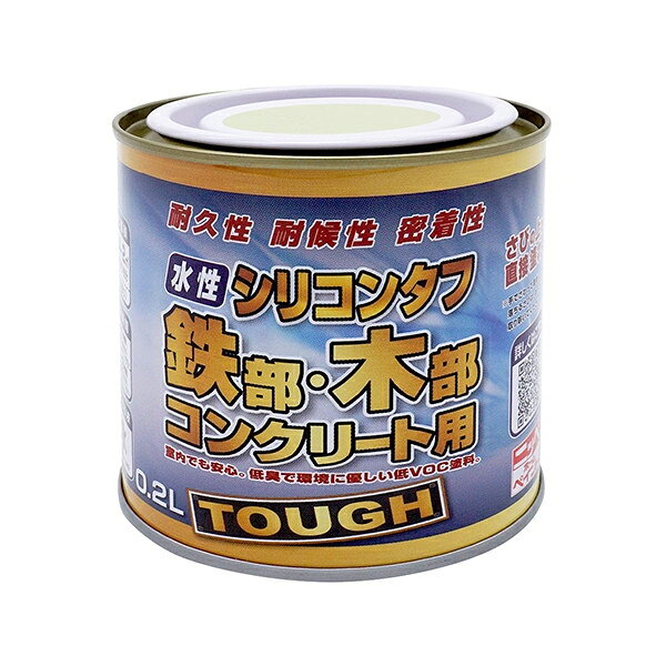 商品説明★ 屋外から屋内まで使用できる、低臭で環境にやさしい安心・安全の低VOC塗料です。★ 鉄部・木部・コンクリートなど幅広い用途にご使用できます。★ 酸性雨・紫外線・排気ガス・塩害に強く、汚れにくい塗膜です。★ 用途:鉄部、トタンかべ(...