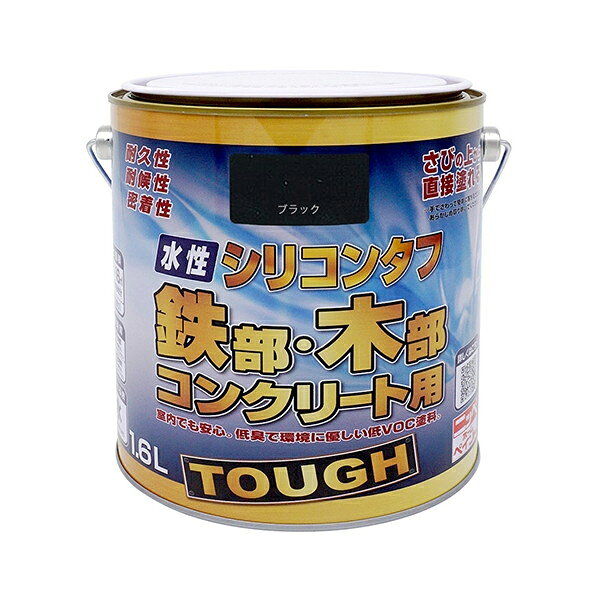 商品説明★ 屋外から屋内まで使用できる、低臭で環境にやさしい安心・安全の低VOC塗料です。★ 鉄部・木部・コンクリートなど幅広い用途にご使用できます。★ 酸性雨・紫外線・排気ガス・塩害に強く、汚れにくい塗膜です。★ 用途:鉄部、トタンかべ(...