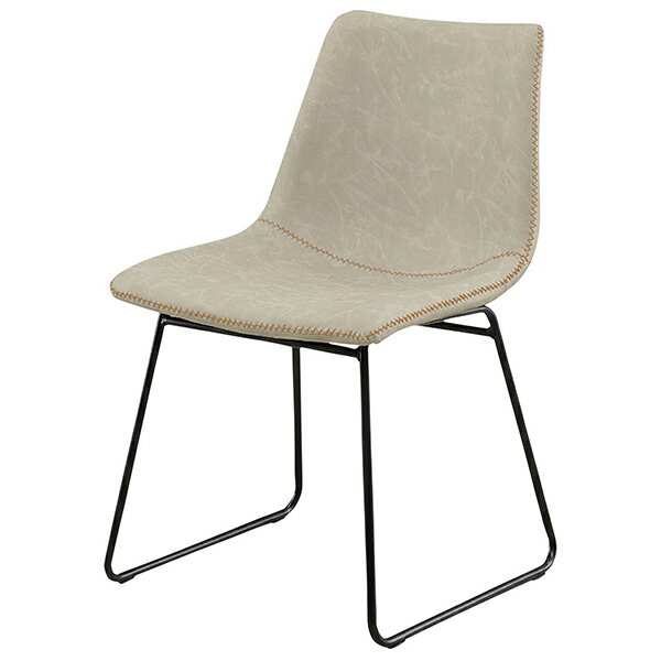 商品説明★ ステッチがアクセントのすっきりオシャレなチェアスペック* サイズ：475×560×800* 材質…表面材：PU