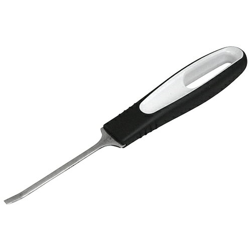 商品説明★ 用途：サッシや狭い場所などの清掃。★ 機能・特長：手袋を履いた手でも握りやすいソフトグリップタイプです。錆びにくいステンレス製です。角の汚れを掻き出せる先曲りタイプです。グリップ部分は大型穴付で、ウエスの固定や落下防止コードを取...