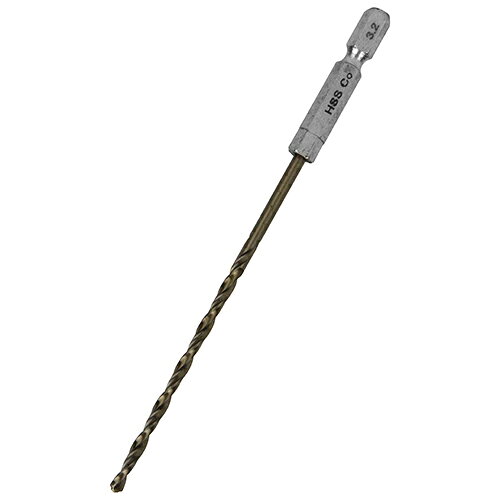 商品説明★ 用途：ステンレス、鉄の穴あけ。★ 機能・特長：コバルトハイス鋼(Co-HSS)を使用し、高温時の耐摩耗性が高く、ステンレス鋼の切削に最適です。鉄への切削にも寿命抜群です。六角軸なのでインパクトドライバーなどのチャックに直接セット...