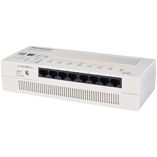 商品説明★ ファンレス設計。動作環境温度0〜40℃。10/100/1000BASE-T×8ポート。7ポート給電。ループ防止機能、フローコントロール、EAP透過機能、省電力モード 搭載。