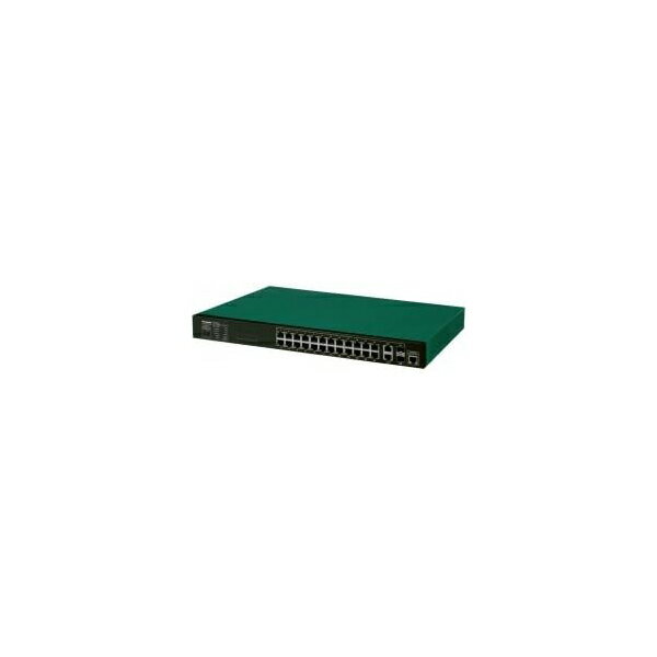 商品説明★ アップリンク10Giga対応。オールギガ24ポート。SFP/SFP+2ポート。10GBASE-T2ポート。配線誘導雷サージ耐性10kV。光ポートモニタリング機能、ポートグルーピング機能、VLAN、リンクアグリゲーション機能、リン...