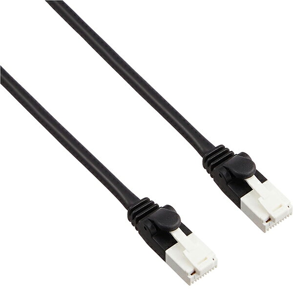 商品説明★ Cat5e準拠LANケーブルのスタンダードタイプです。★ ツメ折れ防止プロテクターと屈曲に対する耐久性が高い素材のコネクターを採用したダブル構造で、ツメが折れにくいLANケーブルです。 ※1000回の屈曲検査に合格(エレコム社検...