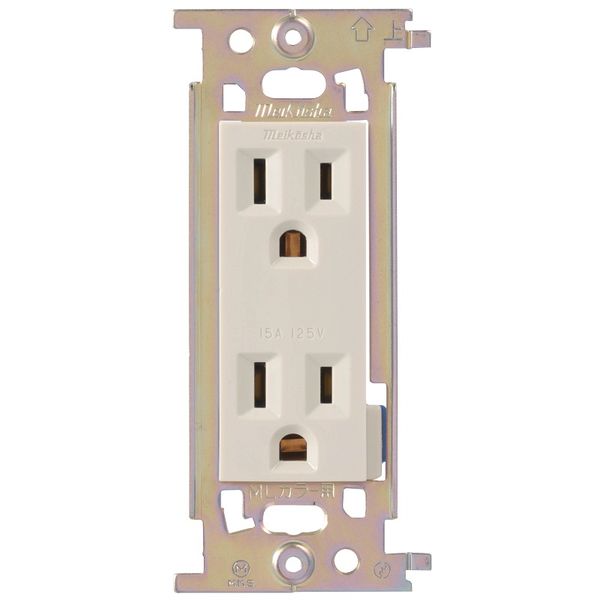 商品説明★ アース端子付きプラグに対応します。スペック* 定格: 15A-125V* 適合電線: VVF φ1.6/φ2.0[ご注意] ・ 電気工事士法により、この器具の設置は電気工事士でなければできません。 ・ 通電中は作業しないでくださ...