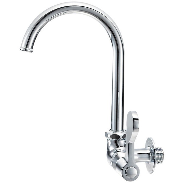 商品説明★ レバーハンドルのわずかな回転で吐水、止水ができます。★ 二条ねじ仕様のため通常のスピンドルよりも少ない回転角度で多量の吐水ができます。★ パイプが首ふり式で自在に使用できます。パイプがツル首式なのでシンクが広々使えます。スペック...