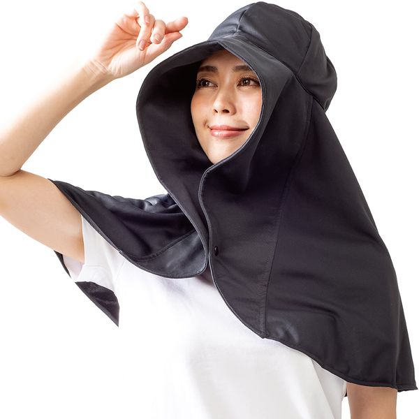 ご注文前にご確認ください※ 商品パッケージや仕様につきまして、予告なく変更されることがございます。商品説明★ 顔から背中まで紫外線から360度ガード。地面からの照り返し、上からの紫外線、熱からクールにガード。しっかりした前ツバと大きなフレア...