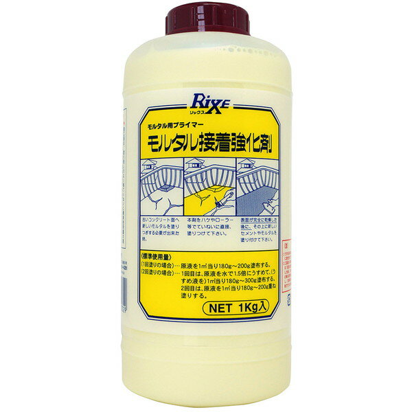 商品説明★ セメント、モルタルの接着力向上。★ 施工面に塗布することにより密着性が向上します。スペック* 成分:アクリル系共重合体、その他
