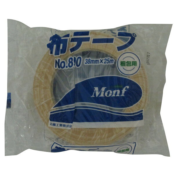 商品説明★ 梱包用布テープのエコノミータイプです。★ 手で切れるので作業性も抜群です。★ ダンボールの封緘、一般梱包、各種補修に適してます。スペック* 粘着剤:天然ゴム系* 基材:布+ポリエチレンラミネート