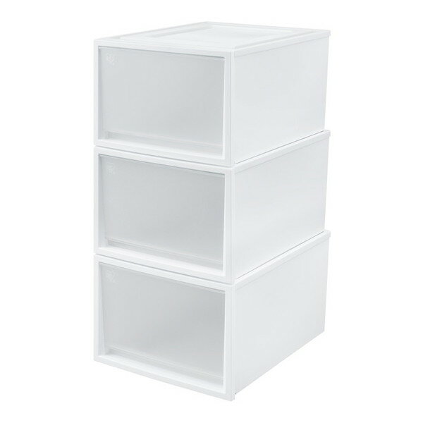 商品説明★ 工具不要で簡単に組み立てができるボックスチェスト3個セットです。★ 天板・本体・前枠・引き出しを組み合わせて完成します。★ クローゼット収納にぴったりです。★ 衣類収納に最適です。★ 引き出しはストッパー付きで、落下を防ぎます。...