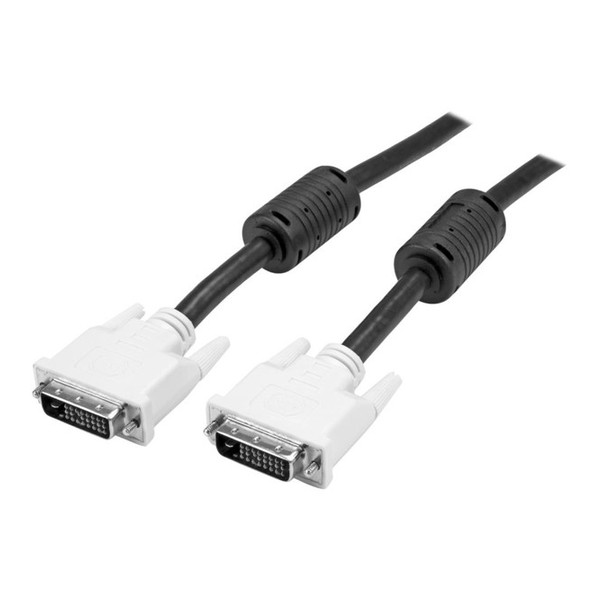 商品説明★ DVI-Dデュアルリンクケーブル(5m)。2本のオス DVIコネクタ(25 ピン)でPCとDVI-Dモニタ/プロジェクターを接続します。パソコンとディスプレイが離れている環境で便利な5mの長尺ケーブルです。★ 最大解像度2560...