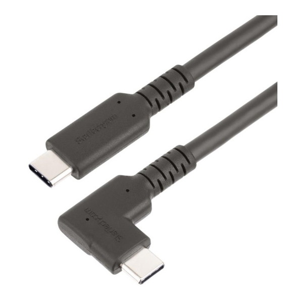 商品説明★ 1m 高耐久性L字型右向きUSB-Cケーブル(10Gbps)。USB-C対応周辺機器間の接続が可能です。機器に沿ってケーブルをすっきりと引き回し、折り曲げによる長期的な負担を回避します。USB-C対応外付けストレージデバイスへの...