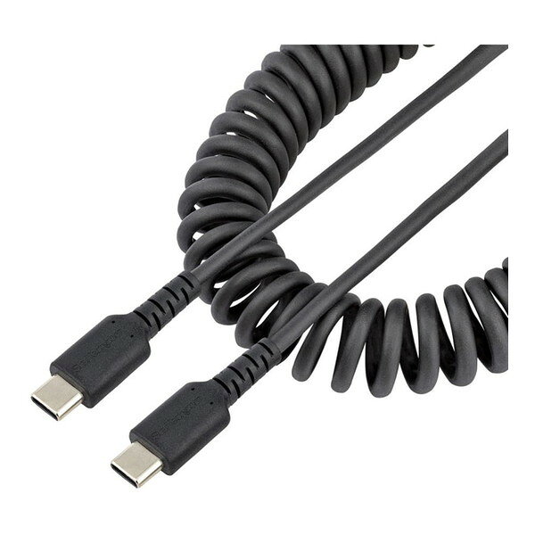 商品説明★ 1mのコイル型USB Cケーブル。モバイル機器の充電や同期といった日常の仕様に耐えられるように設計されています。また、38cmまで縮めることができ、コンパクトに収納することができます。★ デイリーユースに最適耐久性に優れたこのU...