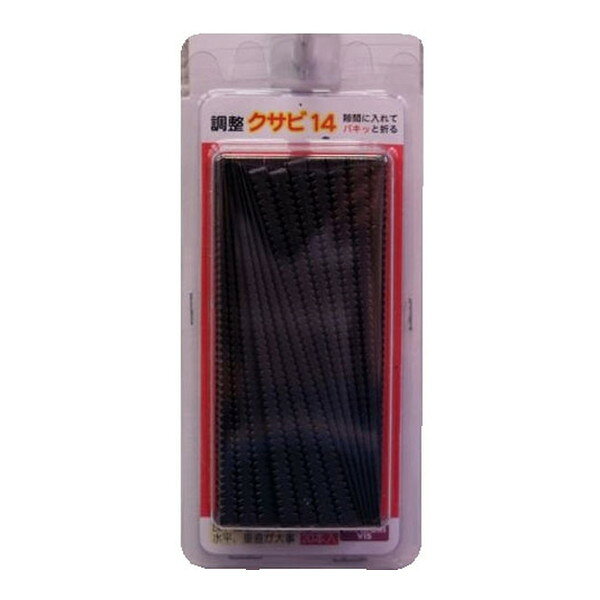 商品説明★ 用途: ドア枠の垂直調整、水平調整やグラグラ防止に(巾木・廻り縁・留め加工の微調整、フロアの貼りじまい、敷居の高さ微調整、家具のグラグラ防止等)。※メーカーの都合により、パッケージ・仕様・成分・生産国等は予告なく変更になる場合が...