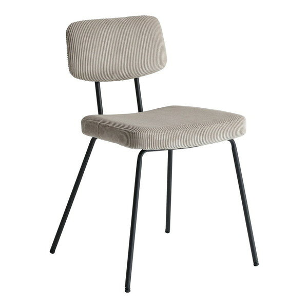 商品説明★ 後ろ姿が美しいブラックスチール×コーデュロイのアンティーク風ダイニングチェア。RUMMY Steel Chair[RUC-3591]スペック* 商品サイズ: W490 × D510 × H760 × SH460(mm)* 商品重...