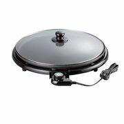 商品説明★ ふっ素樹脂加工なので、お手入れラクラク。★ 中が見やすいガラス蓋付き。スペック* サイズ：(約)480×405×140mm* 重量：(約)3100g* 材質/本体：ポリプロピレン、プレート：アルミニウム合金、蓋：強化ガラス* 仕...