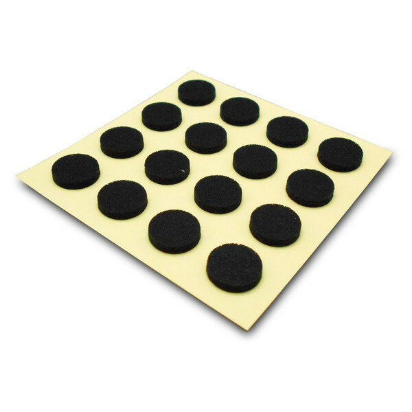 商品説明★ ウレタンスポンジの弾力性で衝撃を吸収し、音やキズを防止します。★ 特殊表面加工によりすべり止め効果は抜群です。★ 粘着剤つきで取付簡単。【用途】オーディオ機器等のスベリ・キズ対策に。【注意】・貼るときには、10℃以上の室温で作業...