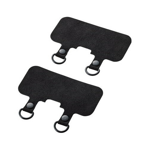 商品説明★ スマートフォンとケースの間に挟むだけでストラップホールを追加できる、2口タイプのストラップホールシートです。★ お使いのスマホケースにストラップホールがなくても、ケースのスピーカー穴に通すだけで使用できます。★ 簡単に取り外しが...