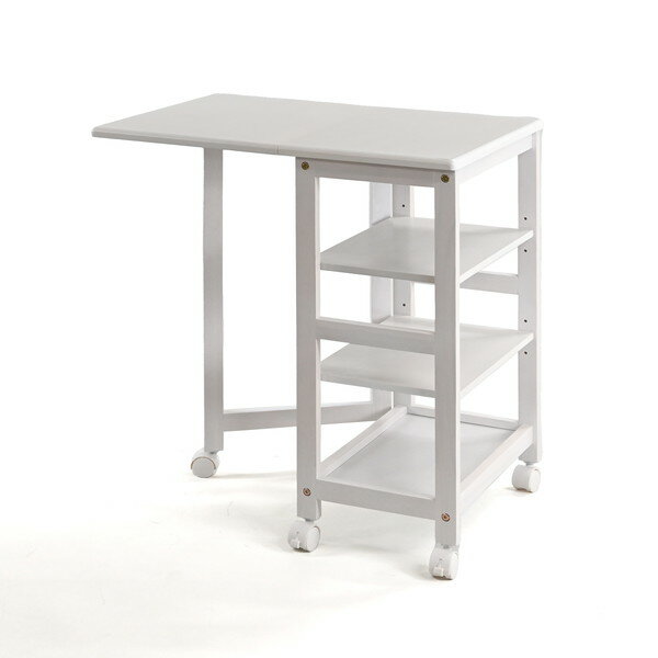 商品説明★ 天板を広げてデスクやテーブルとして使用できます。★ コンパクトなサイズ感が、キッチン、リビング、書斎、ランドリーなどいろんな場面に対応。★ 使わないときは天板をたたんで隙間に収納。★ キャスター付きで移動に便利です。スペック* ...