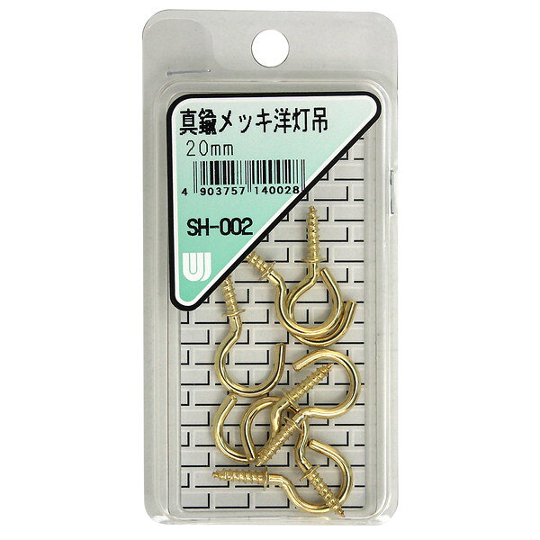 商品説明★ 木部用で小物などを吊るすのに、木部にネジ込んで取付ける金具です。堅い木の場合はキリで下穴をあけてネジ込んで下さい。★ 用途小物などを吊るすのに最適。[注意事項]※木部用の為木部以外にご使用になられません。※石膏ボード、ALC、軽...