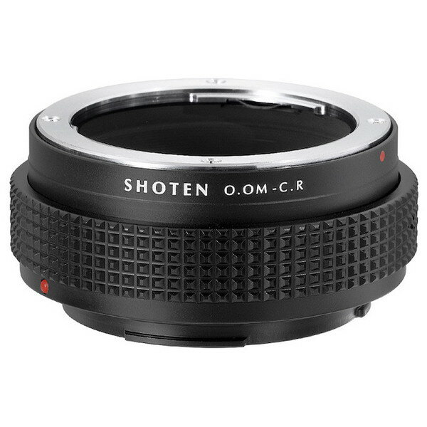 商品説明★ SHOTEN OOM-CRは、オリンパスOMマウントレンズをキヤノンRFマウントのカメラで使用するためのマウント変換アダプターです。★ アダプター内面に艶消し塗装を施し、内面反射を大幅に抑制★ レンズ側に耐久性の高い真鍮製マウン...