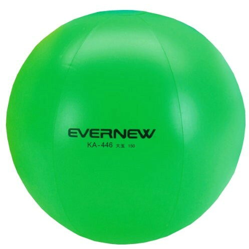 商品説明★ エバニュー最大の150cmは迫力が違います。塩化ビニール製で軽く摩擦が少ないから高速化！ 大玉転がしでも大玉送りでもスピーディな展開必至。★ 二重構造になっているため、穴が開いた場合の修繕が可能(インナー交換・外皮の補修)スペッ...