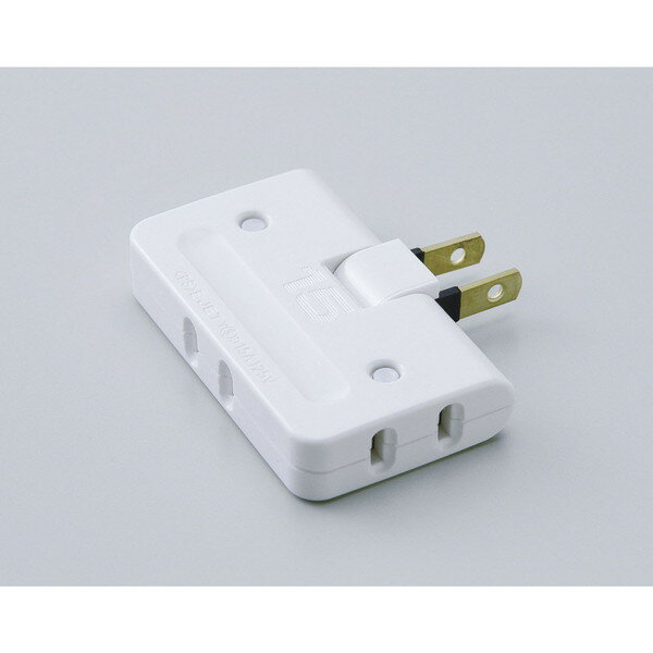 商品説明★ 1つのコンセントから3方向に電源を分配することができます。スペック* 定格:125V 15A* 定格電力:合計1500Wまで* 口数:3個口