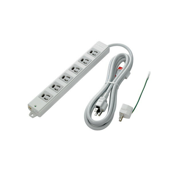 商品説明★ タップ本体日本製★ 抜け止め接地形★ アース対応★ 本体裏マグネット付★ 断線しにくく被覆強度の高いコード★ 接地アダプター付属スペック* 定格:AC125V 15A* 使用温度範囲:-10℃〜40℃* コード長:3m* 合計1...