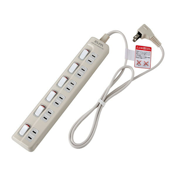 商品説明★ 独立スイッチで使用しない機器の無駄な待機電力をカット。さらにランプレス独立スイッチで省エネ性能を追求。★ ランプ無しでも「入」「切」が判別しやすいデザインカラースイッチ採用。スペック* 定格:AC125V 15A* 合計1500...