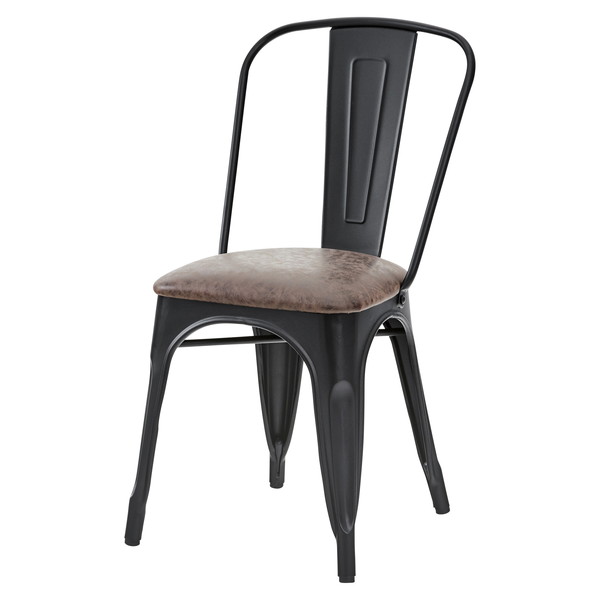 スペック* サイズ(cm)：W44×D51×H85×SH47* 材質：スチール(粉体塗装) ソフトレザー* 耐荷重：80kg* 製造国：中国