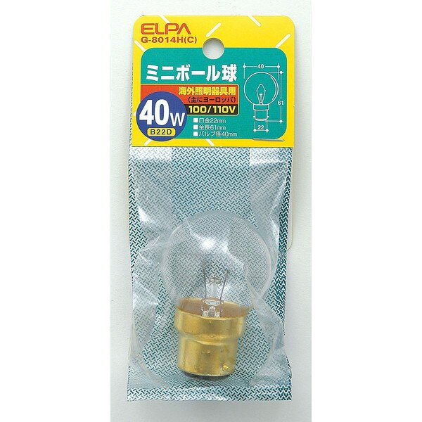 商品説明★ 海外照明器具用(主にヨーロッパ)。★ B22Dベースはヨーロッパの照明器具に多く使われています。★ 住宅、店舗、ホテルなどのムード照明、装飾照明などに幅広く使用できます。スペック* 定格…・電圧: 100/110V・消費電力: ...