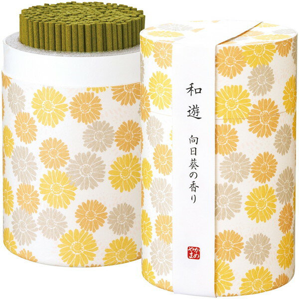 商品説明★ 太陽に向かって咲く向日葵のように明るく華やかさが広がるフローラルの香り。スペック* 商品サイズ:Φ63×H103* 内容量90g* 材料:タブ粉、香料* 燃焼時間:約19分