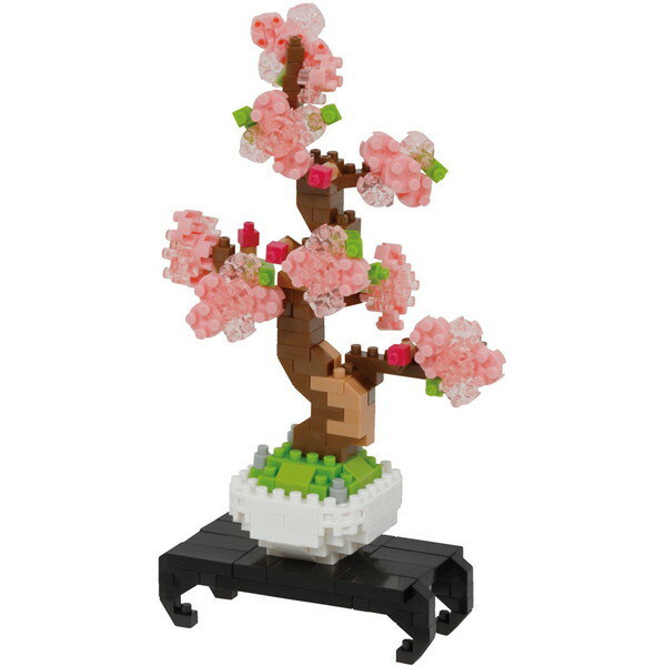 商品説明★ 情景コレクションに「盆栽 桜」が新登場!!★ 円形のパーツをふんだんに使用することで、桜の花びらを表現しています。★ 手入れも不要で、おうちで気軽に盆栽が楽しめます。★ 同時発売の「NBH_224 盆栽 松」と一緒に飾ることで世...