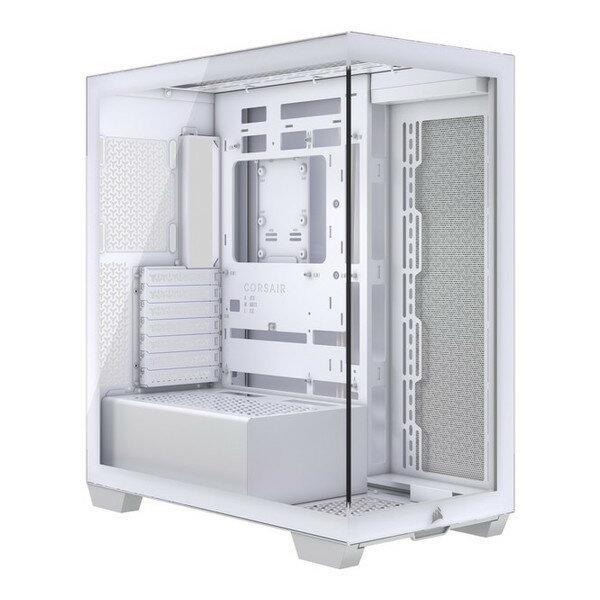 商品説明★ デザインと性能を両立する設計前面と側面に強化ガラスパネルを採用し、内部を美しく見せるとともに、大型コンポーネントやマザーボードを組み込める広いスペースと高い冷却性能を有するミドルタワーPCケースです。★ 背面コネクタマザーボード...